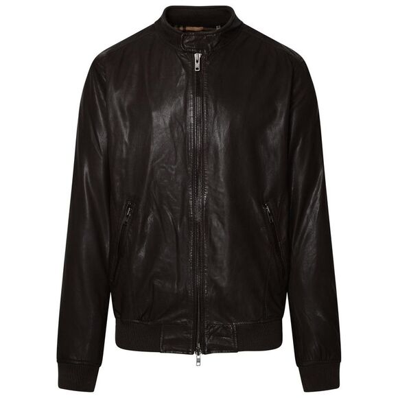 BULLY | Jackets & Coats | Bully Brown Eco Leather Jacket | Poshmark